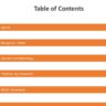 Vertical TOC Agenda PowerPoint Template