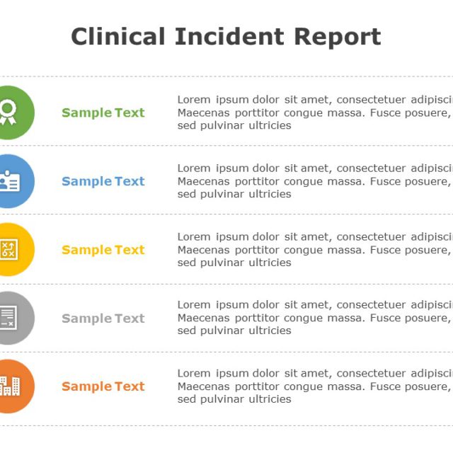 Clinical Incident Report 04 PowerPoint Template | SlideUpLift