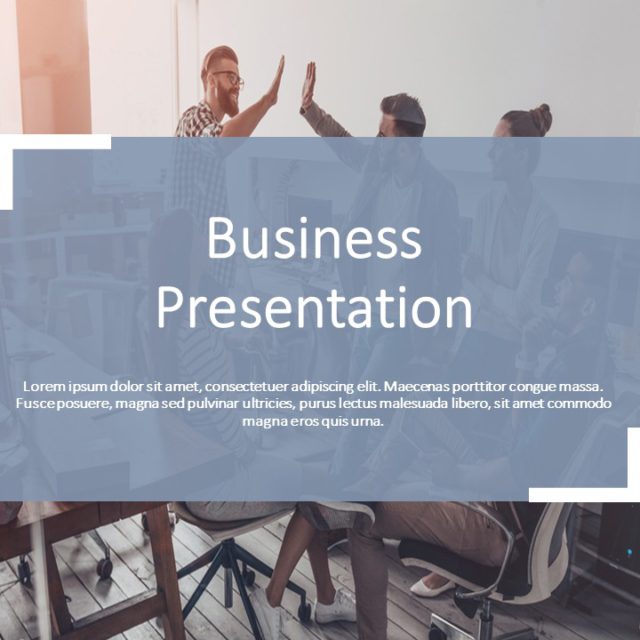 Professional Theme & Background PowerPoint Template