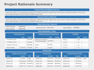 Project Rationale 01 PowerPoint Template | SlideUpLift