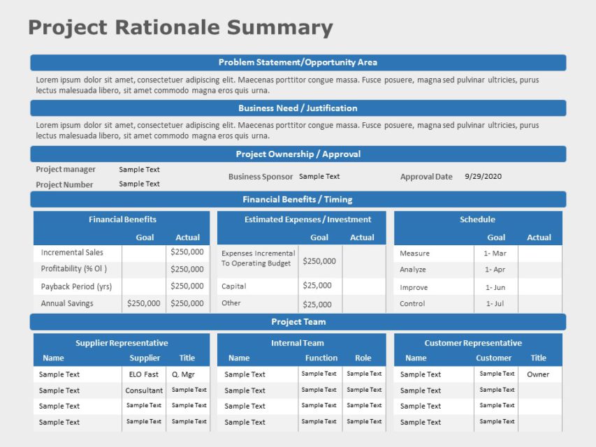 Project Rationale 01 PowerPoint Template | SlideUpLift