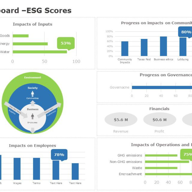 Environment Social Governance 01 PowerPoint Template