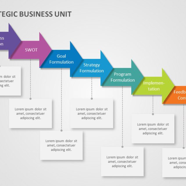 Animated 8 Step Business Process PowerPoint Template