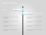Today Vs Tomorrow PowerPoint Template | SlideUpLift