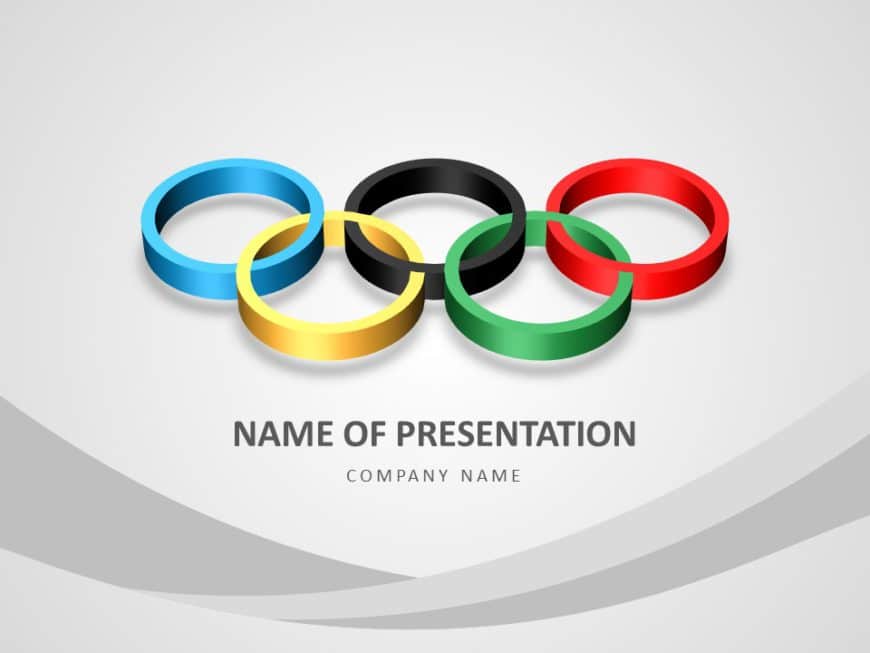 Olympics Cover PowerPoint Template | SlideUpLift