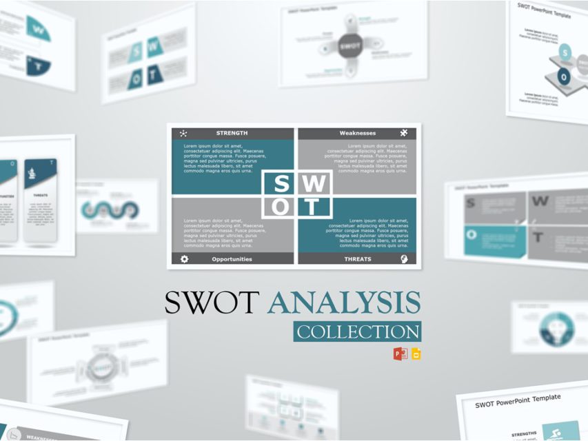 Download SWOT Analysis PowerPoint PPT Templates | SlideUpLift
