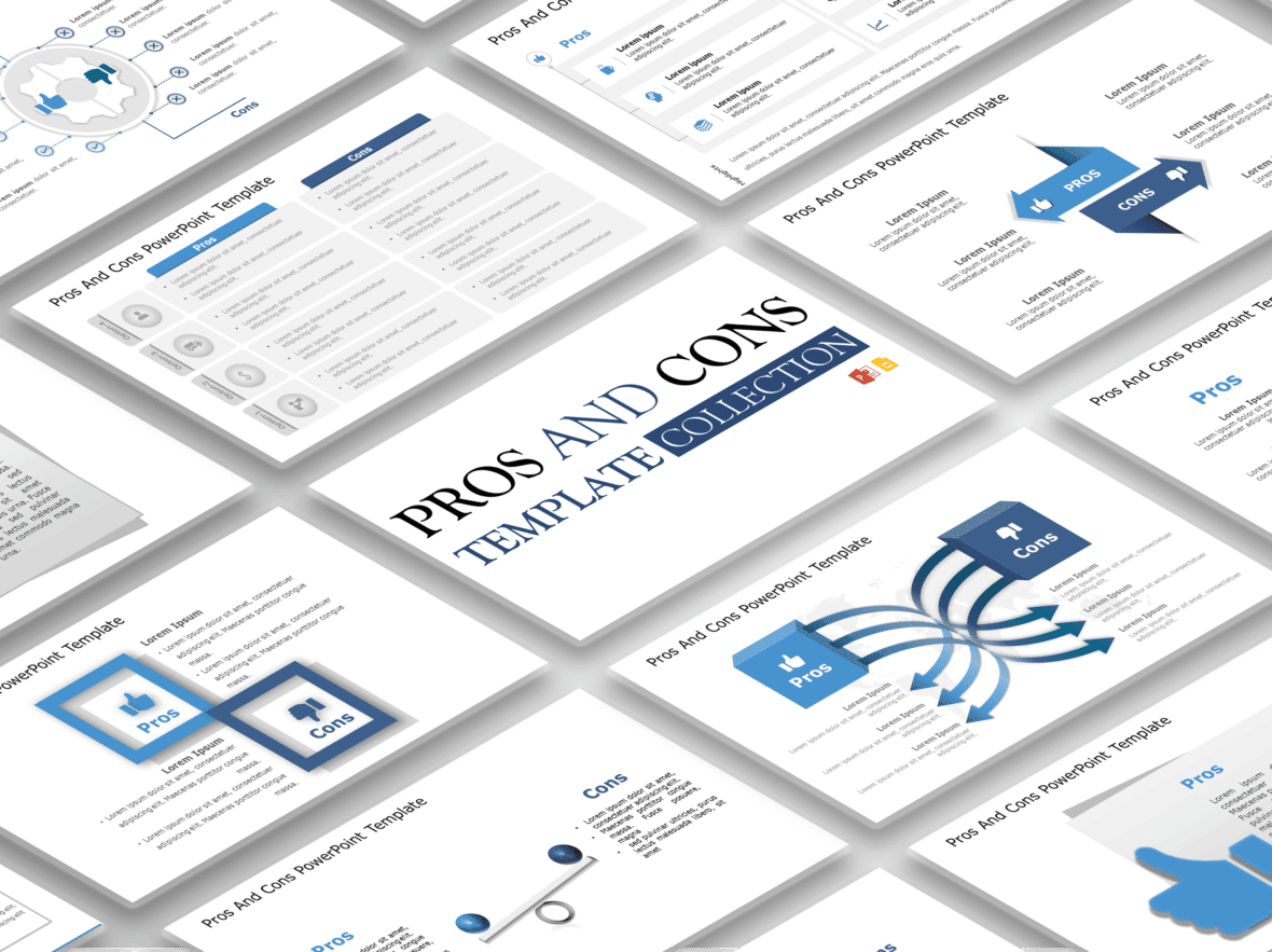 1115+ Free Editable Pros and Cons Templates for PowerPoint | SlideUpLift