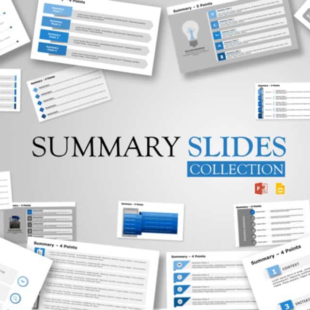 Summary Slides Collection for PowerPoint & Google Slides | SlideUpLift