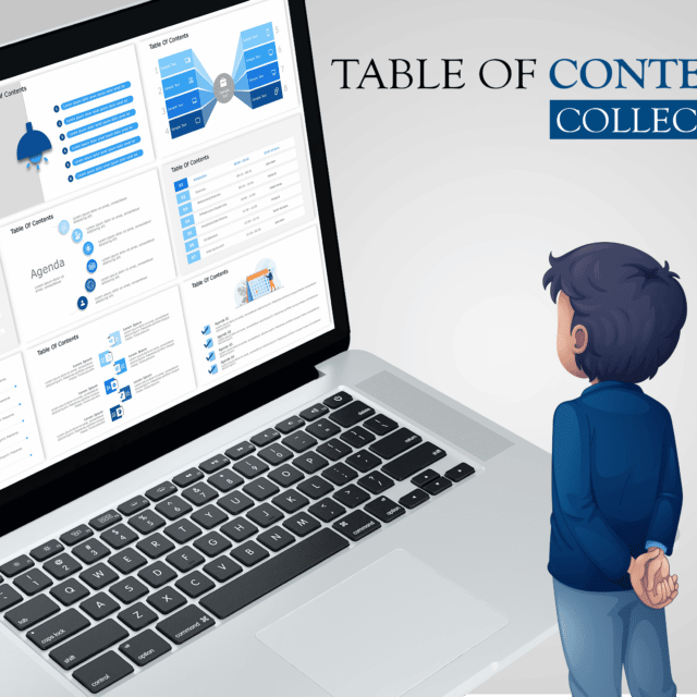 Animated Table of Contents PPT Template