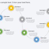 Multi Step Approval Process PowerPoint Template