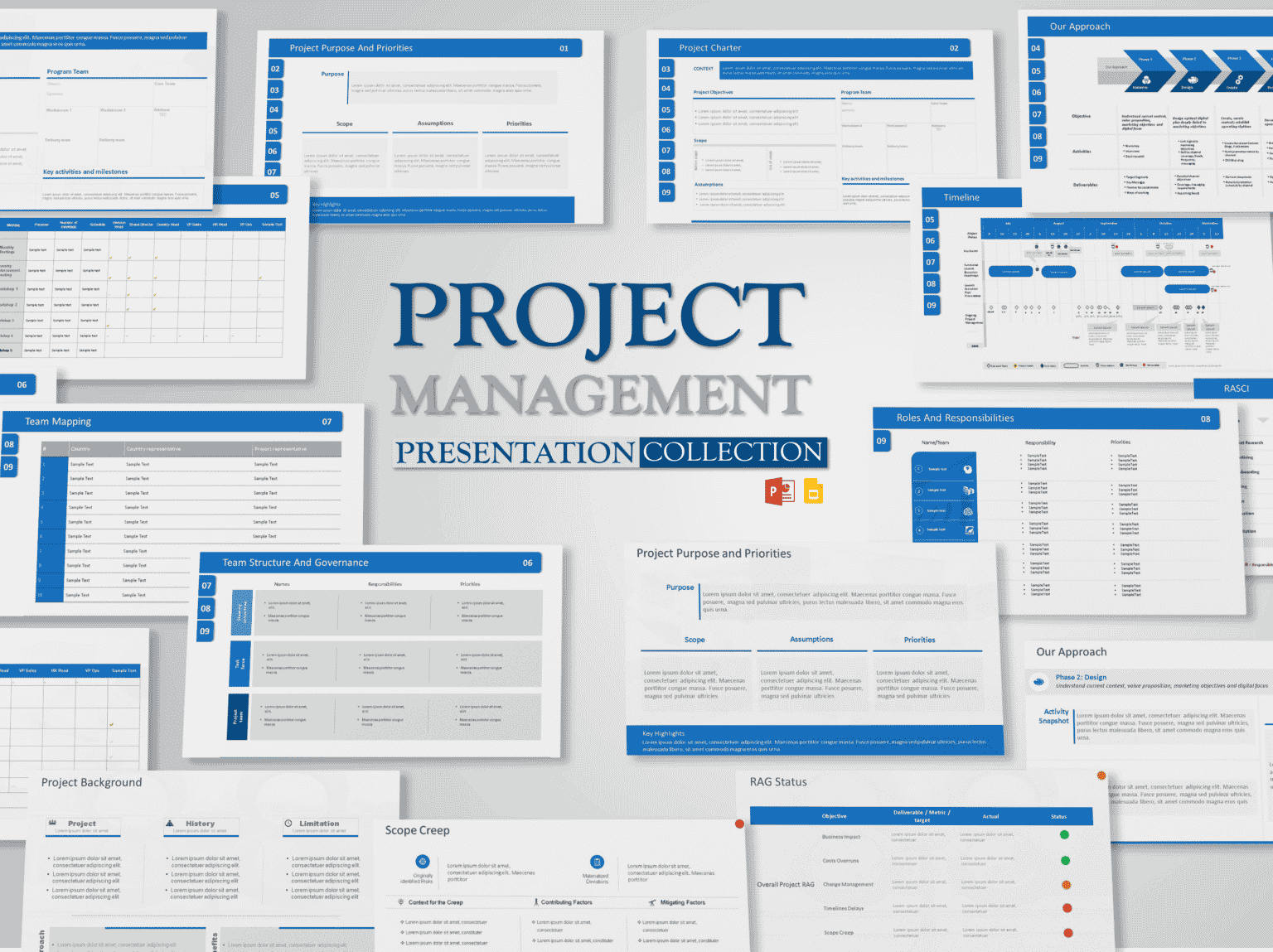 1045+ Free Editable Project Management Templates For PowerPoint ...