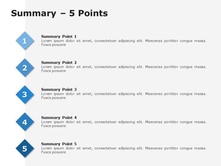 Summary Slides Collection for PowerPoint & Google Slides | SlideUpLift