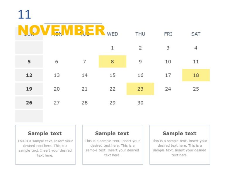2023 Calendar Powerpoint Template Www vrogue co