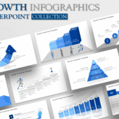 Growth Arrows Icons PowerPoint Template