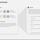 Problem Solving Approach PowerPoint Template