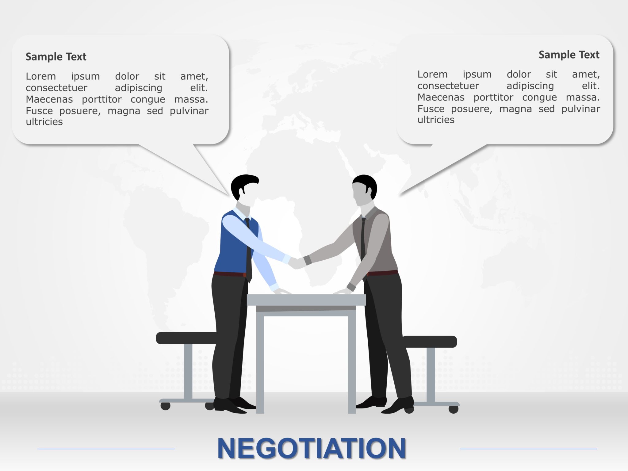Editable Negotiation PowerPoint Templates & Slides | SlideUpLift