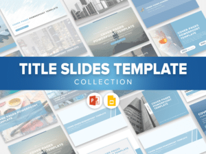 Editable PowerPoint Cover Slides | SlideUpLift