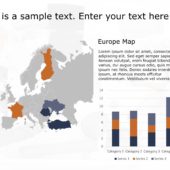 Maps of Europe With Countries For PowerPoint and Google Slides