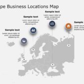 Maps of Europe With Countries For PowerPoint and Google Slides