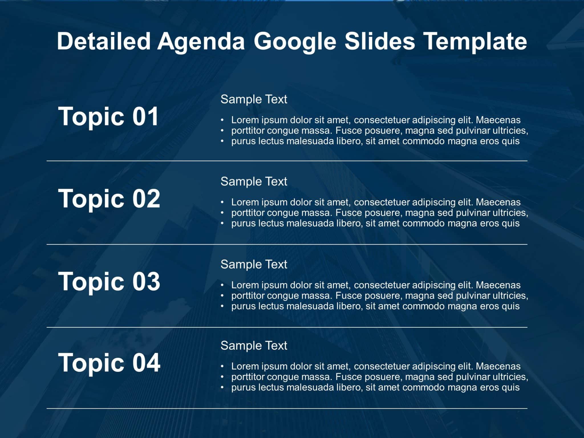 Agenda Slide Templates for PowerPoint & Google Slides | SlideUpLift ...