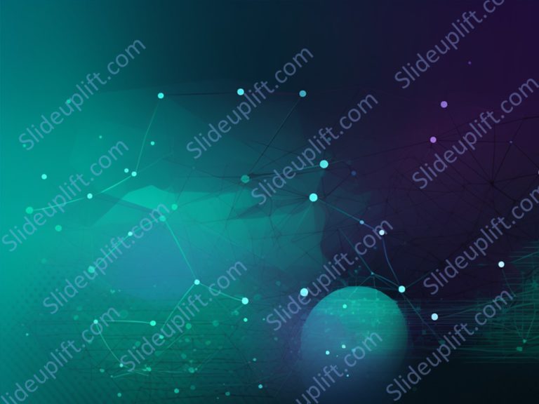 Animated Dark Blue PowerPoint Background
