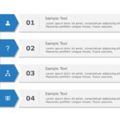3 Steps Agenda PowerPoint Template