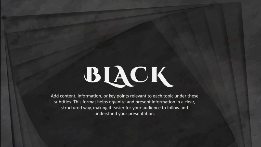 Download Black PowerPoint Templates & Google Slides Themes | SlideUpLift