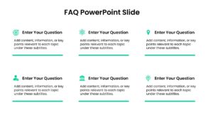 Editable FAQ Templates For PowerPoint | SlideUpLift